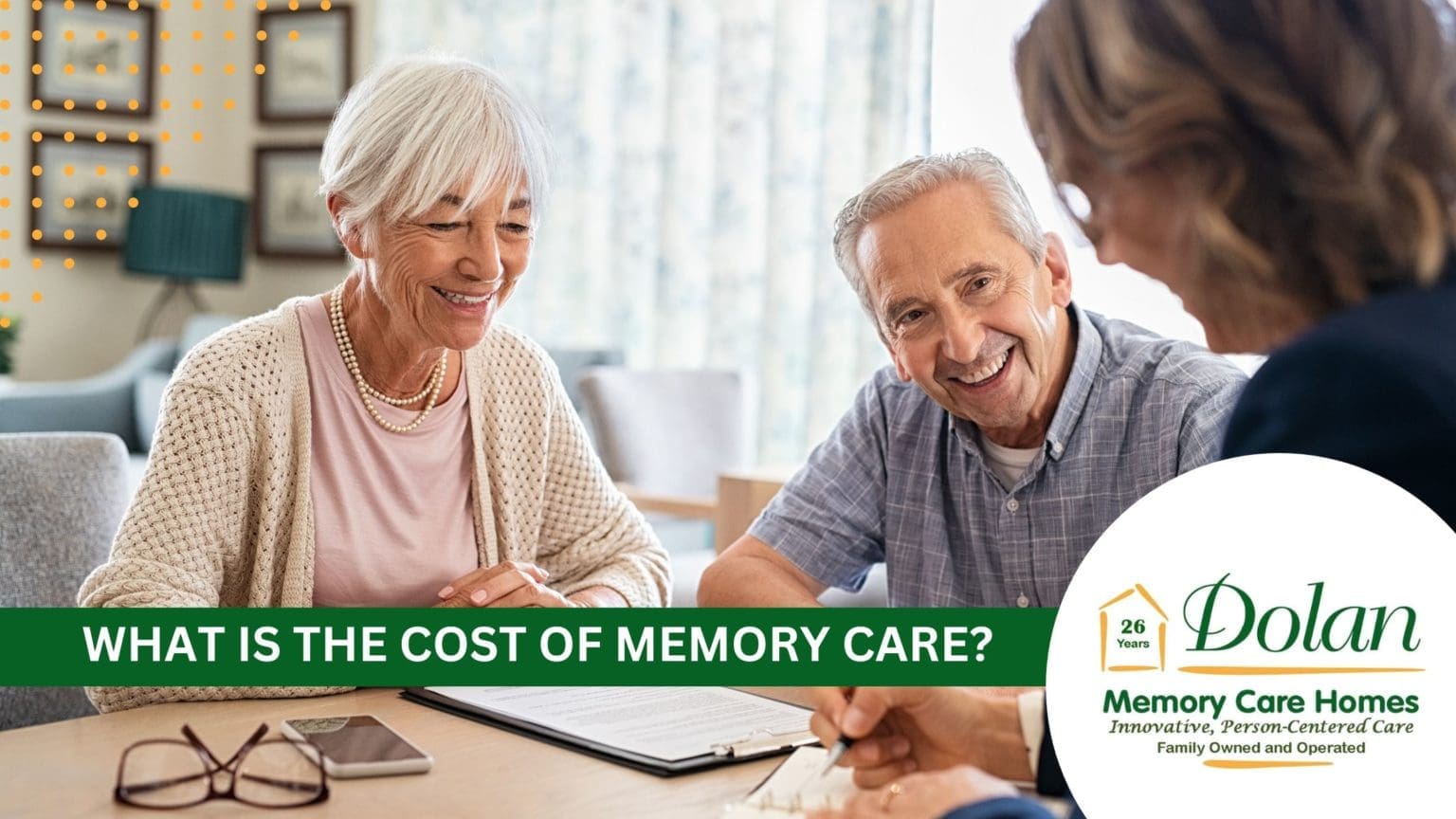 What Is The Cost of Memory Care | Dolan Memory Care Homes